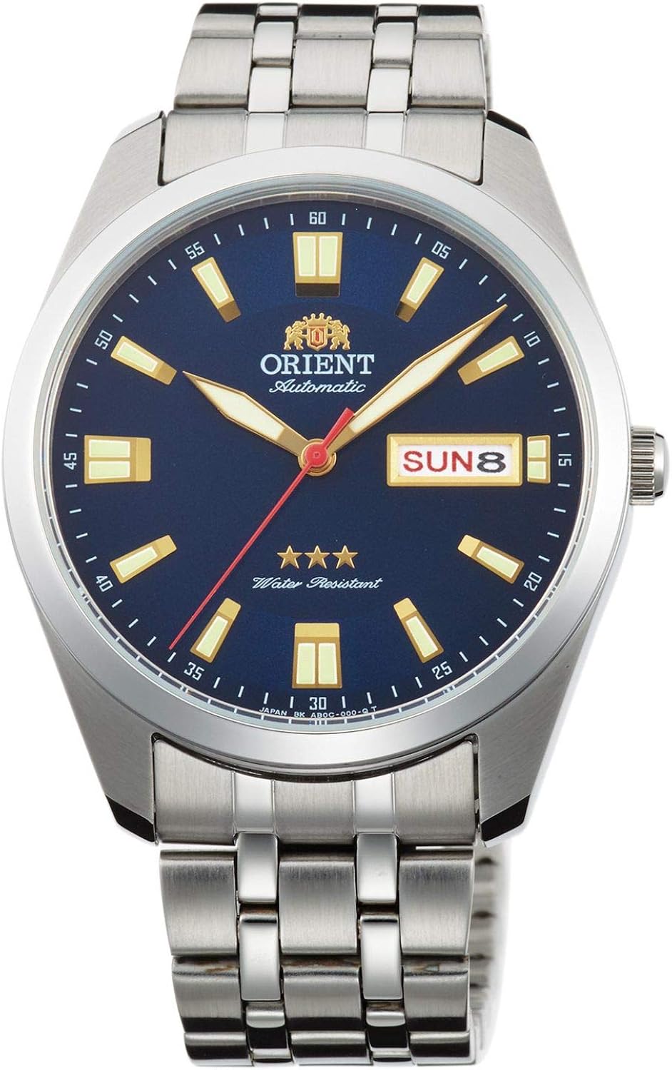 Orient Unisex Adult Analogue Automatic Watch with Stainless Steel Strap ...