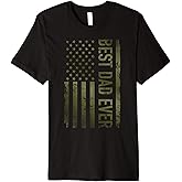 Amazon.com: Best dad ever american military camouflage flag gift father ...