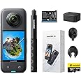 Amazon.com : Insta360 X3 Ultimate Kit - Waterproof 360 Action Camera with 1/2" 48MP Sensors, 5 ...