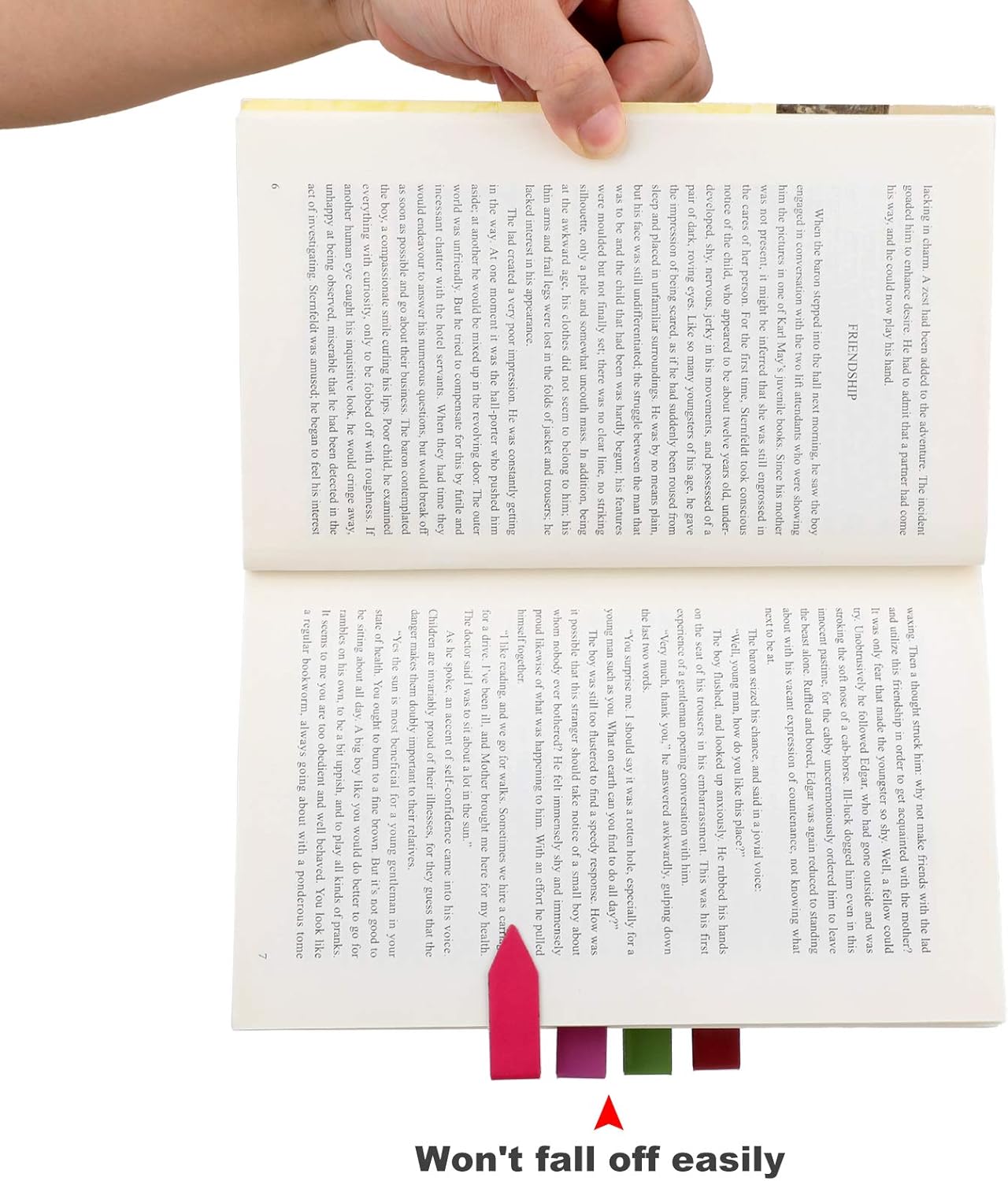 VETPW 32 Pieces Arrow Shaped Magnetic Bookmarks, Assorted Magnet Page ...