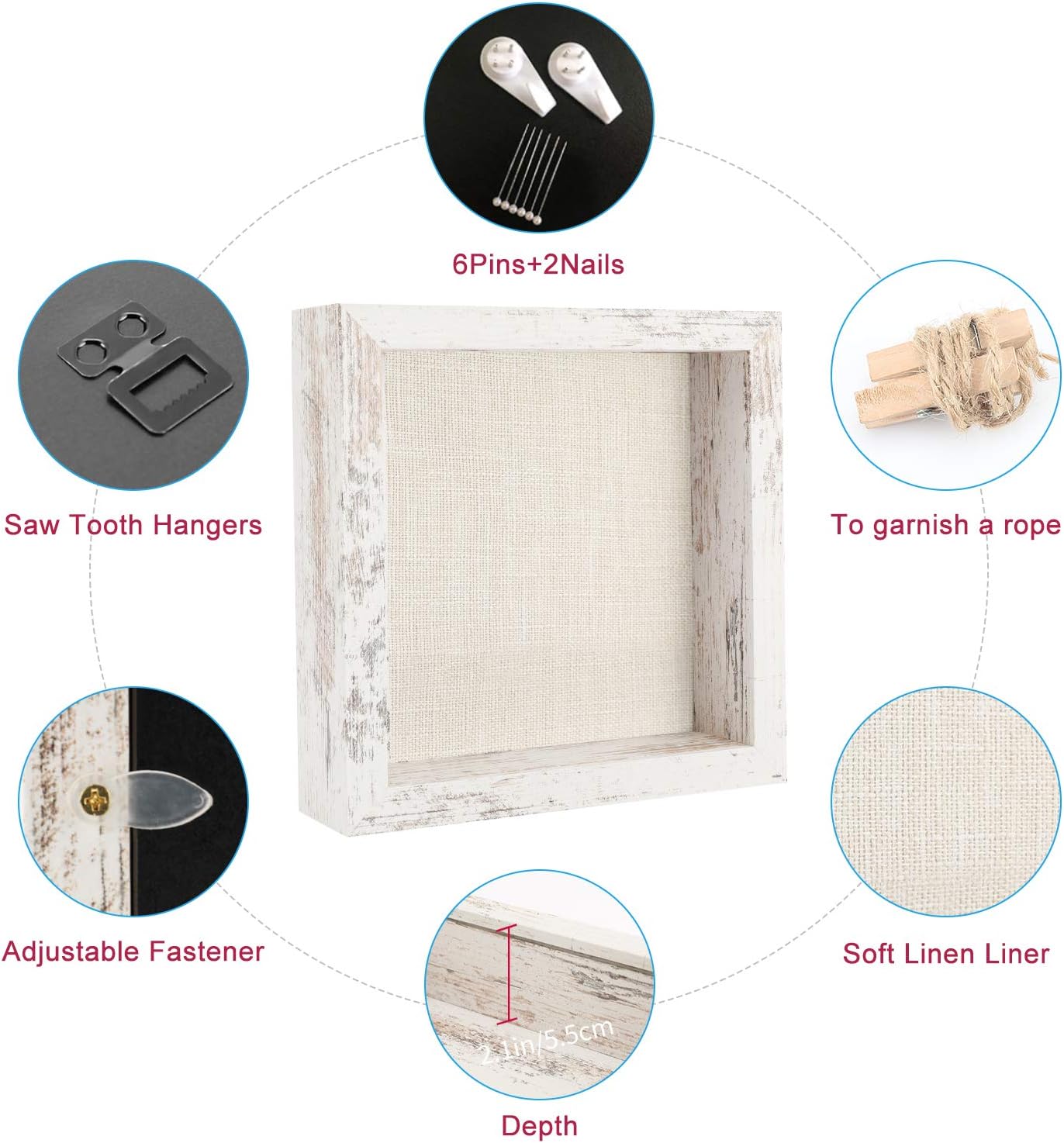 FRAME YI 8×10 Shadow Box | Top Loading Shadow Box | ShadowBox Display ...