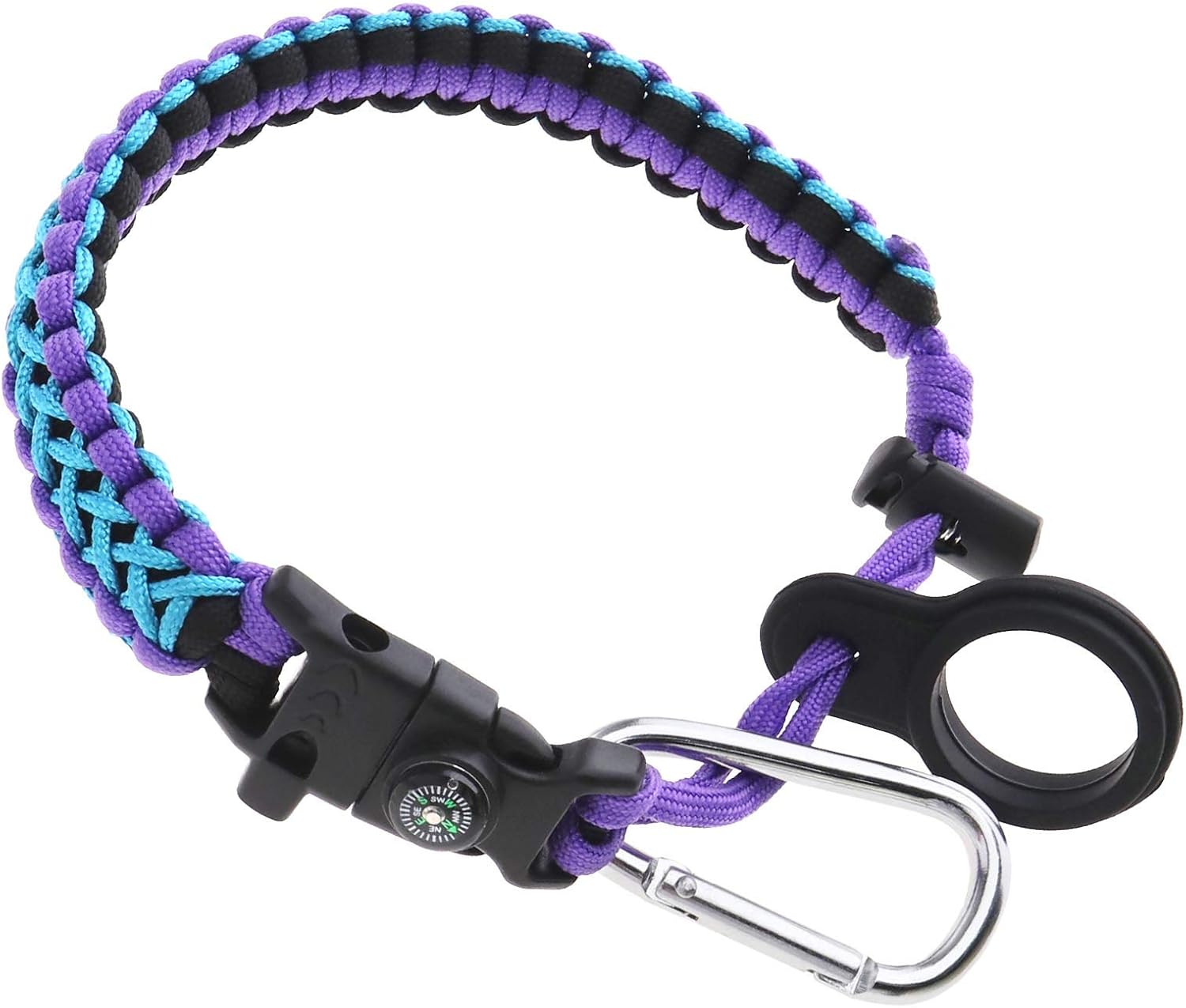 OTOTEC Travel Braided Simple Water Bottle Handle Strap Hiking Carrying ...