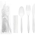 Amazon.com: Party Essentials Individually Wrapped Plastic Cutlery ...