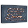 Amazon.com: Inspirational Wall Art Poster for Bedroom, Office, Living ...
