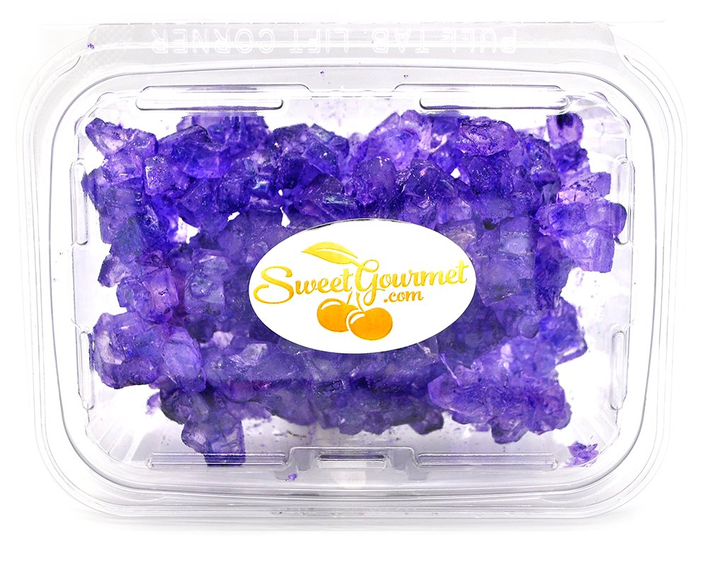 Amazon.com : Light Blue Cotton Candy Crystal Rock Candy Strings 1LB Bag ...