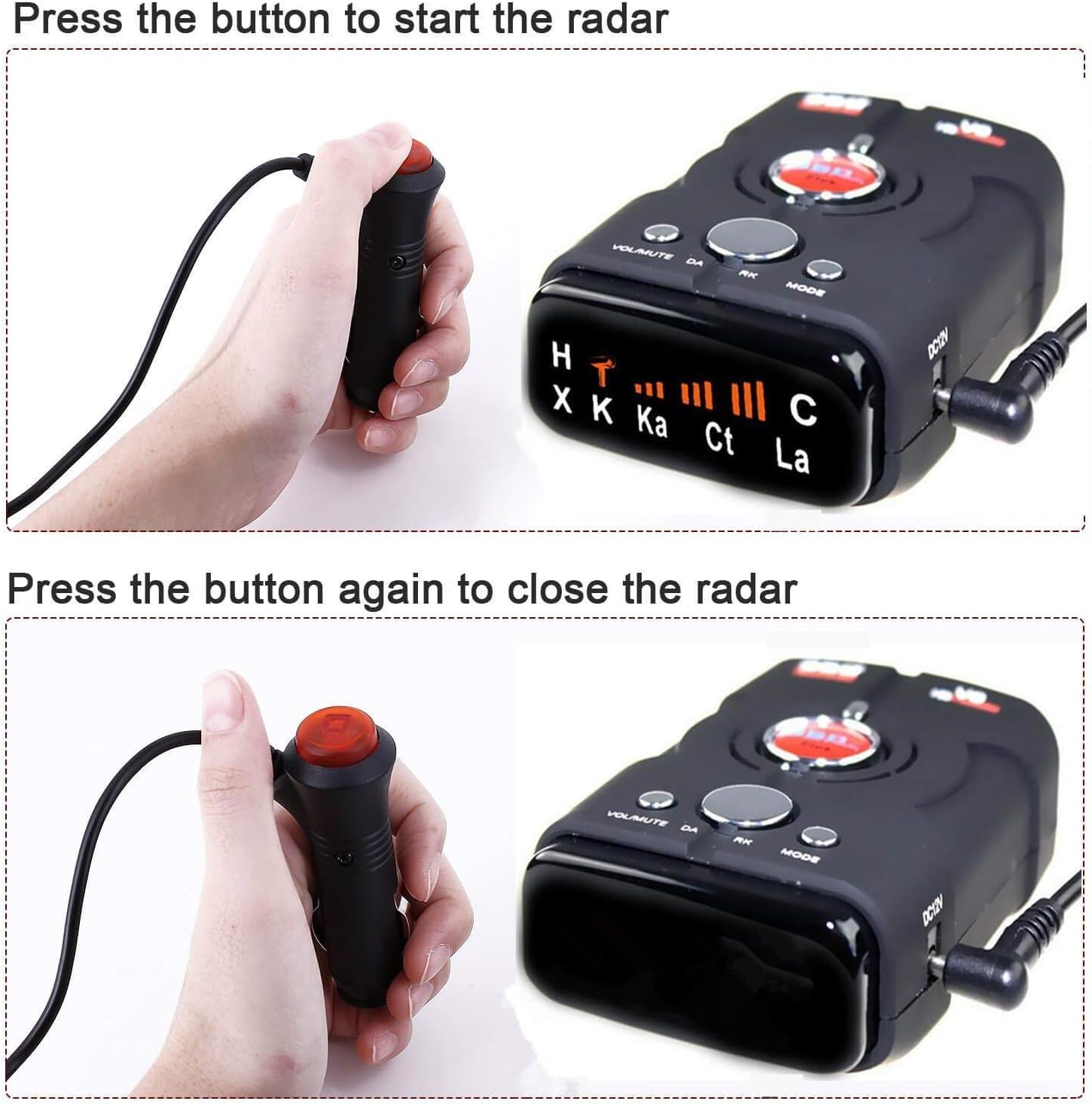 Speed Camera Detector，MASO GPS/radar/laser Speed Trap Detector 360 ...