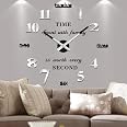 Amazon.com: VANGOLD Design Creative Wall Clock - Elegant Wall Art for ...