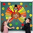Amazon.com: Lonfliness Thankgiving Turkey Bulletin Board DIY Fall ...