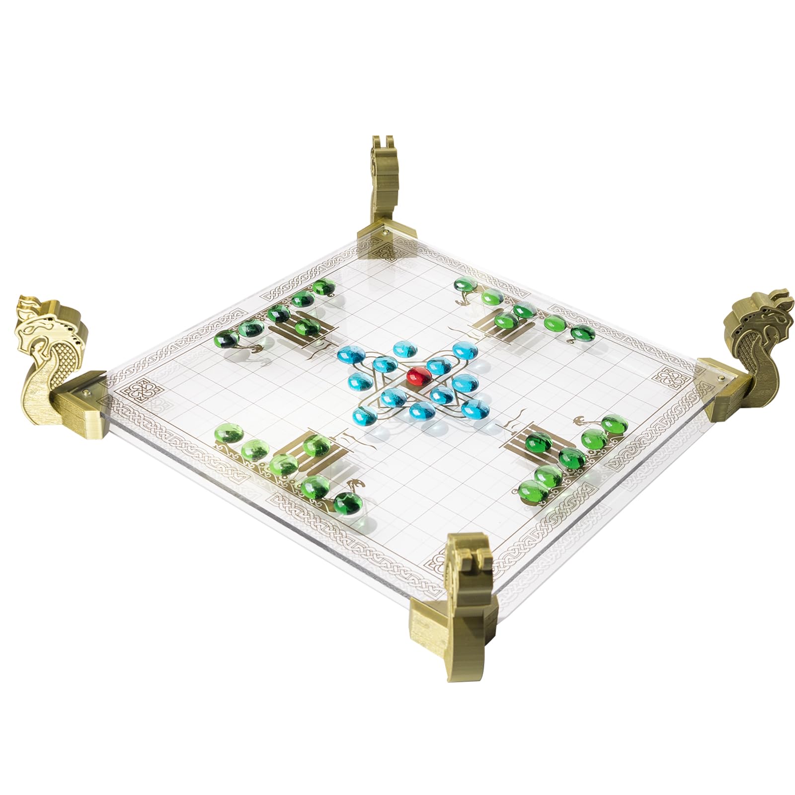 HNEFATAFL Viking Chess Set - Strategy Board Game Based on The Realms of ...