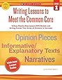 Amazon.com: Writing Lessons To Meet the Common Core: Grade 1: 18 Easy ...