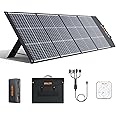 Amazon.com : BALDR Solar Panels 200W Monocrystalline Portable Folding Solar Charger for Solar ...