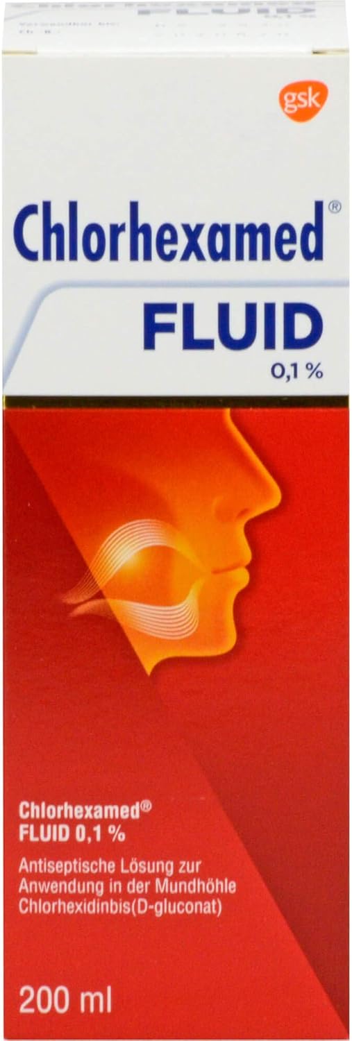 Chlorhexamed fluid 0,1% Lösung, 200 ml Lösung: Amazon.de: Drogerie ...