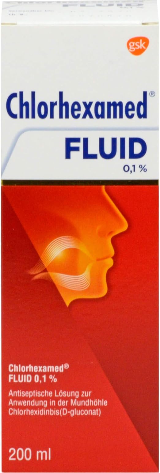 Chlorhexamed fluid 0,1% Lösung, 200 ml Lösung: Amazon.de: Drogerie ...