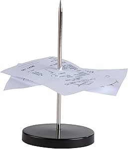 Receipt Holder - 6 Pack Ticket Stabbers, Stainless Steel Receipt Spike ...