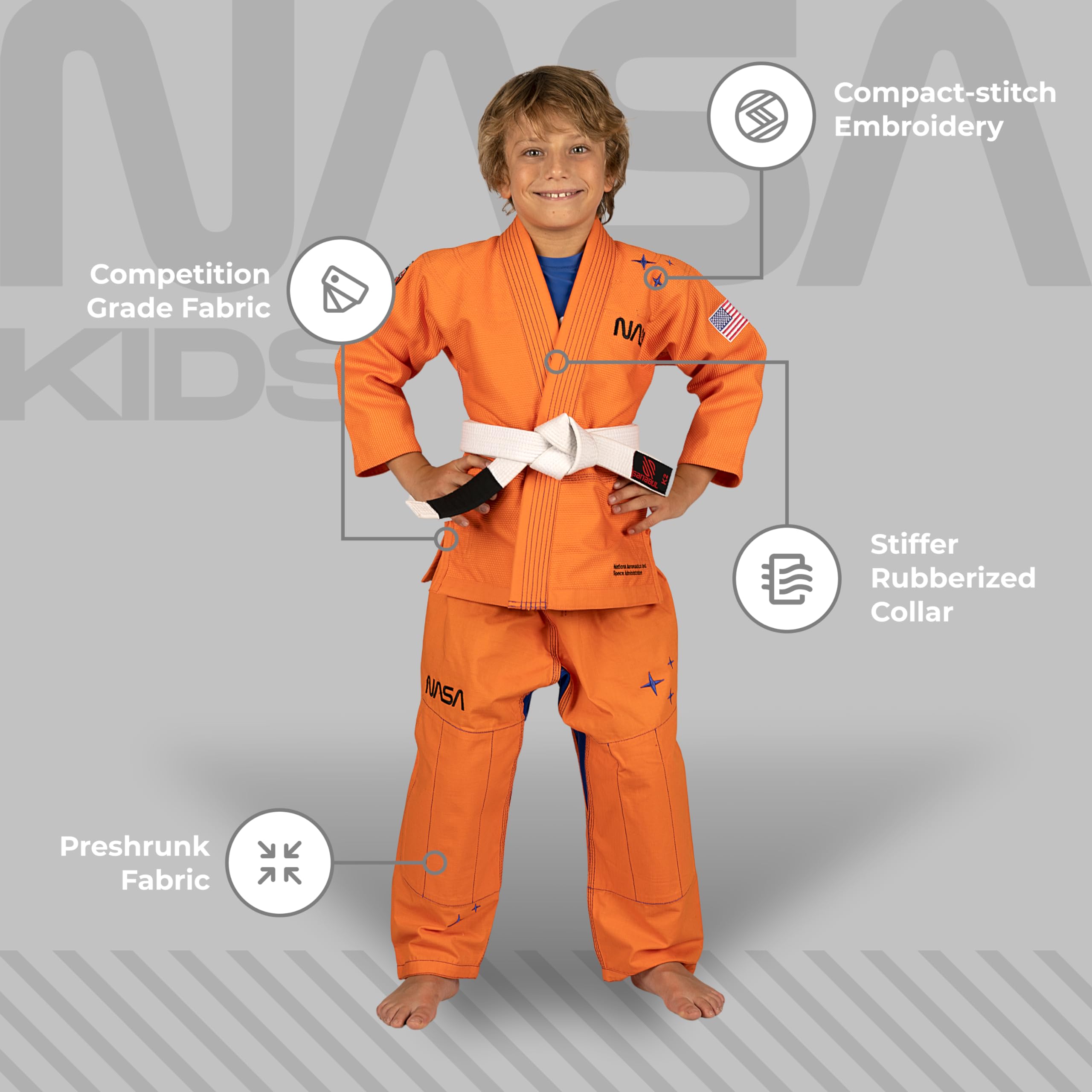 Mua NASA KIDS BJJ Gi | Kids Jiu Jitsu Gi | Youth Gi | Lightweight ...