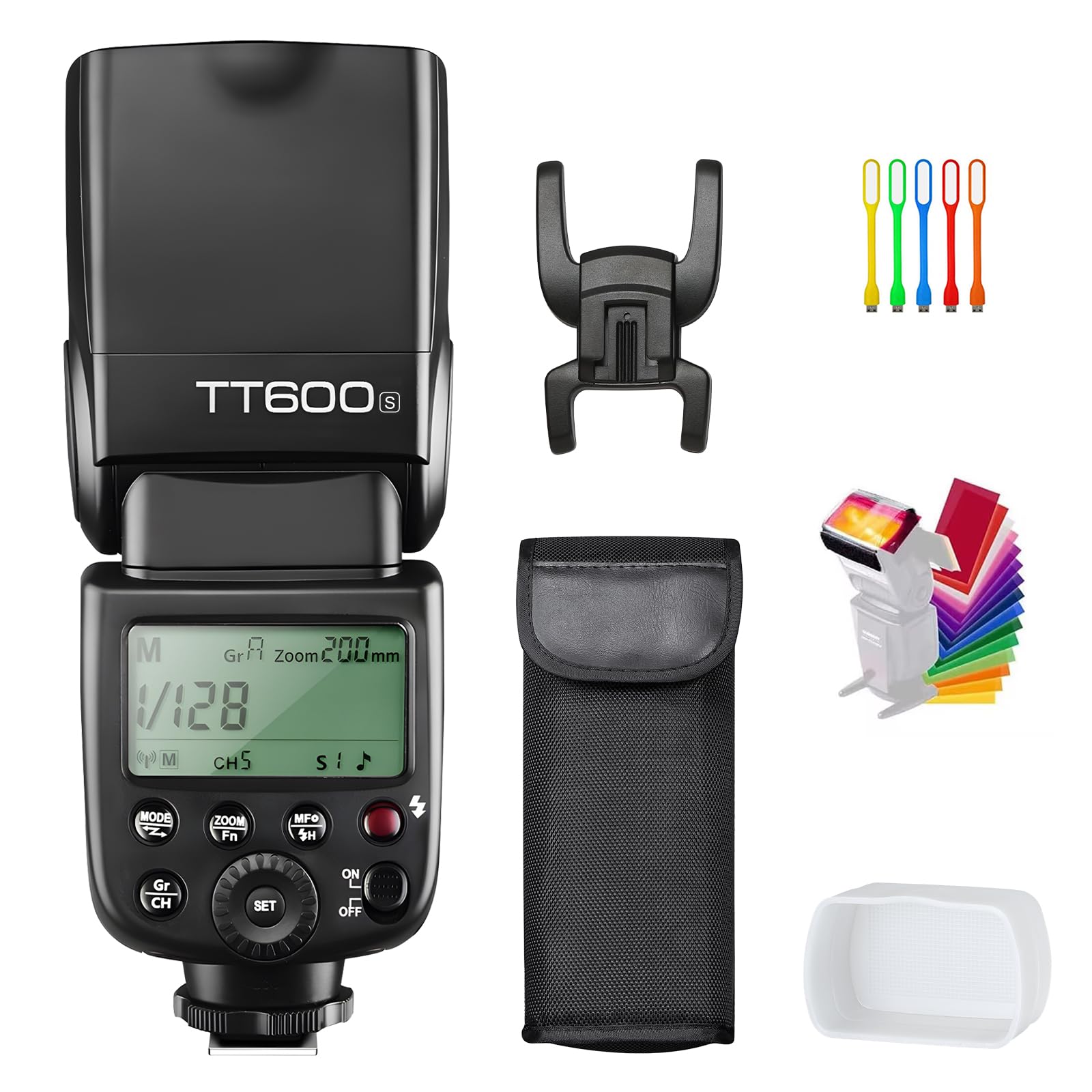 GODOX TT600S 2.4G Wireless Camera Flash Speedlite with Diffuser, Master ...