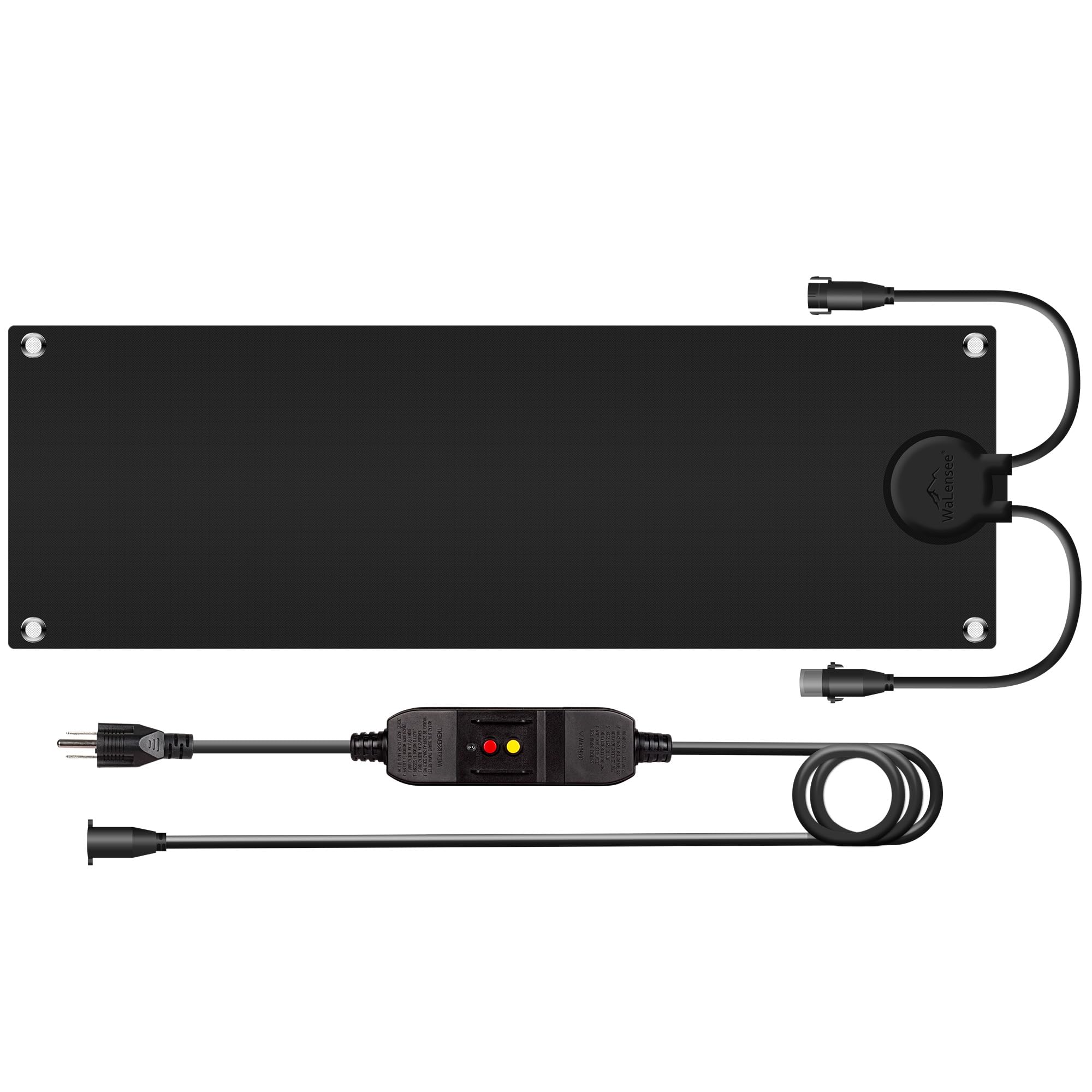 Walensee Snow Melting Mats for Stairs, 10" x 30" Graphene Heated ...