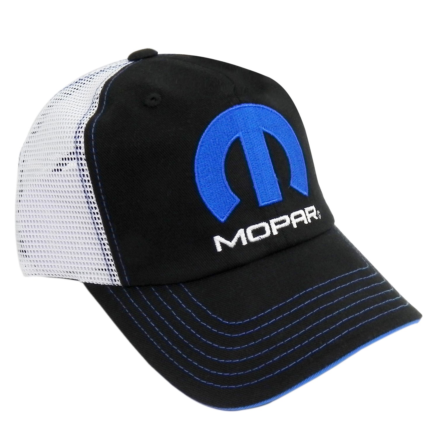 Amazon.com: Mopar Logo Black Mesh Baseball Cap for Dodge Jeep Chrysler ...