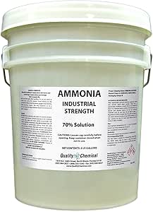 Amazon.com: Clear Ammonia - Industrial Strength - Ammonium Hydroxide ...