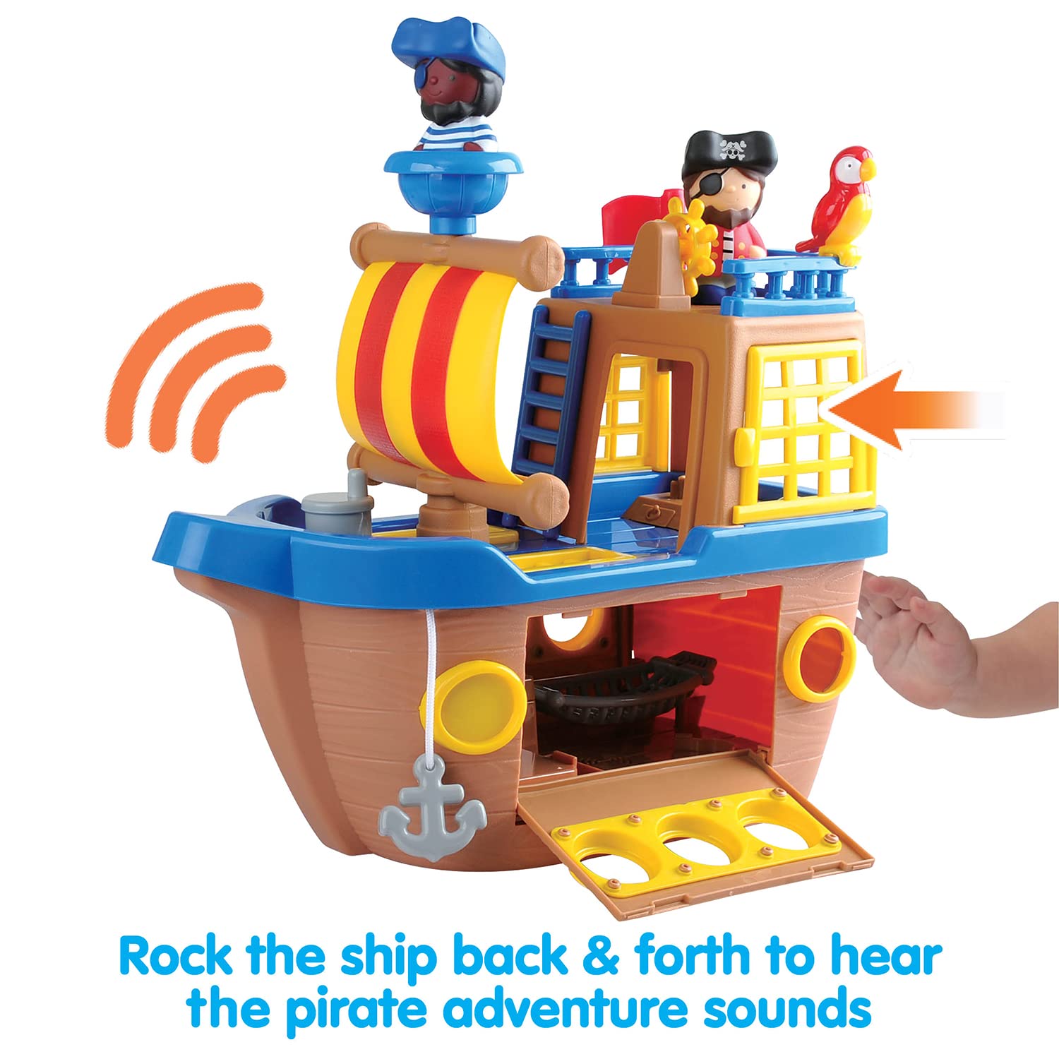 Mua Kidoozie Rockin' Pirate Ship Playset with Light & Sounds ...