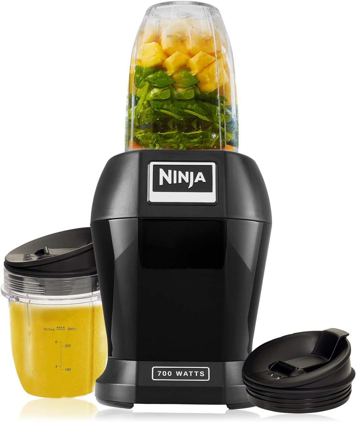 Buy Nutri Ninja Lite 700 Watts Personal Blender with Two Tritan Jars ...