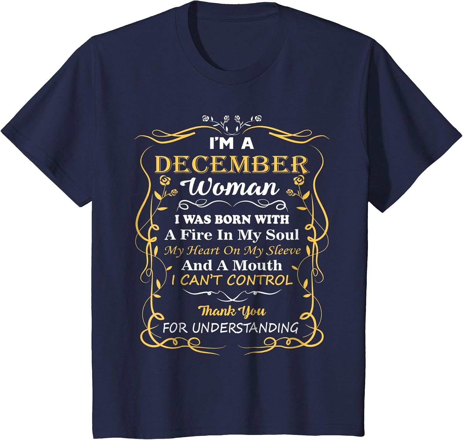 Amazon.com: Awesome I'm A December Woman Birthday T-Shirt Gift: Clothing