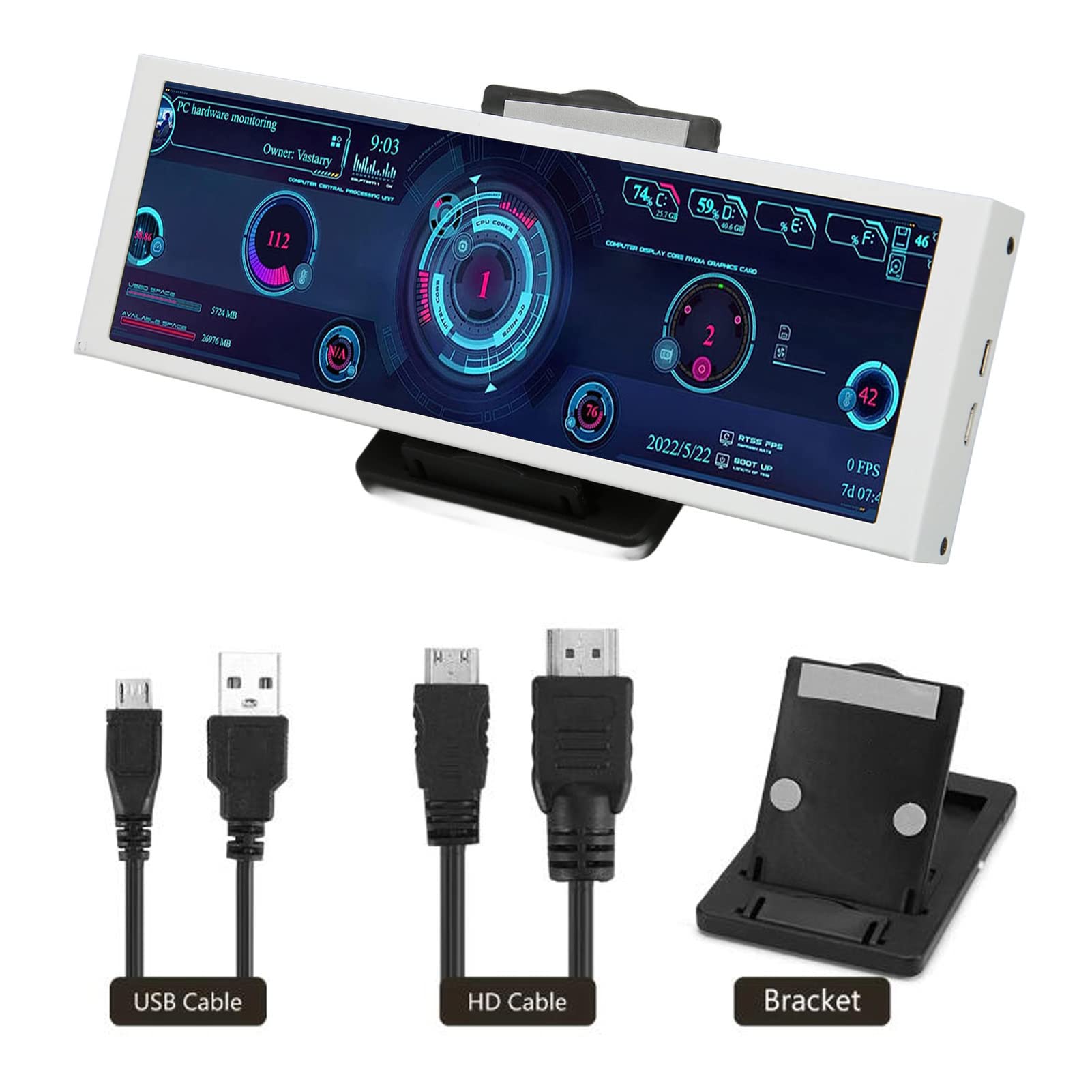Mua Bewinner 7.9 Inch USB Mini Screen, for AIDA64 PC CPU GPU SSD Data ...