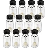 Amazon.com: Tioncy 30 Pcs Wool Daubers with Ball Brush Plastic Clear ...