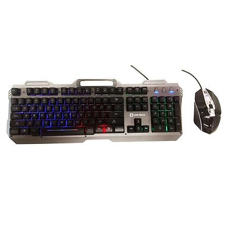Amazon.in: Buy Live Tech Evon Wired Gaming Combo with LED Backlit ...