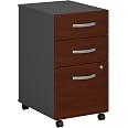 Amazon.com: Bush Business Furniture Series C 2 Drawer Rolling File ...