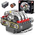 Amazon.com: Mould King 10193 Boxer Engine Model Kit That Runs - Build ...