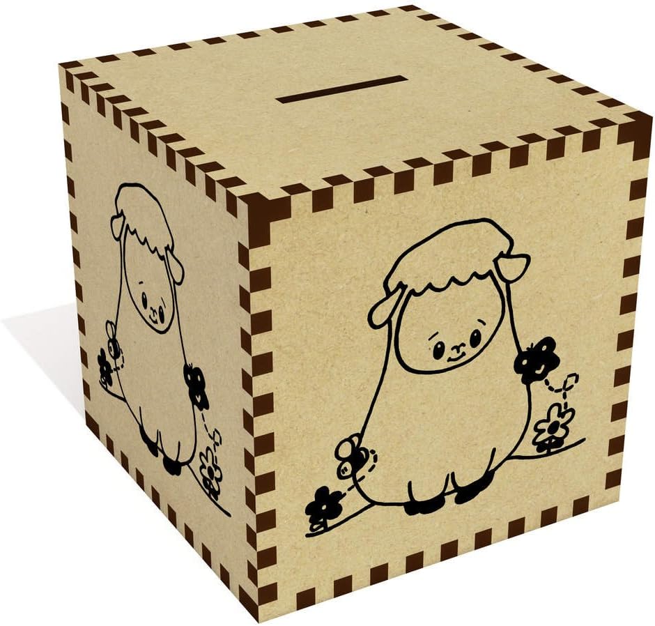 Amazon.com: Large 'Cute Sheep' Money Box / Piggy Bank (MB00024329 ...
