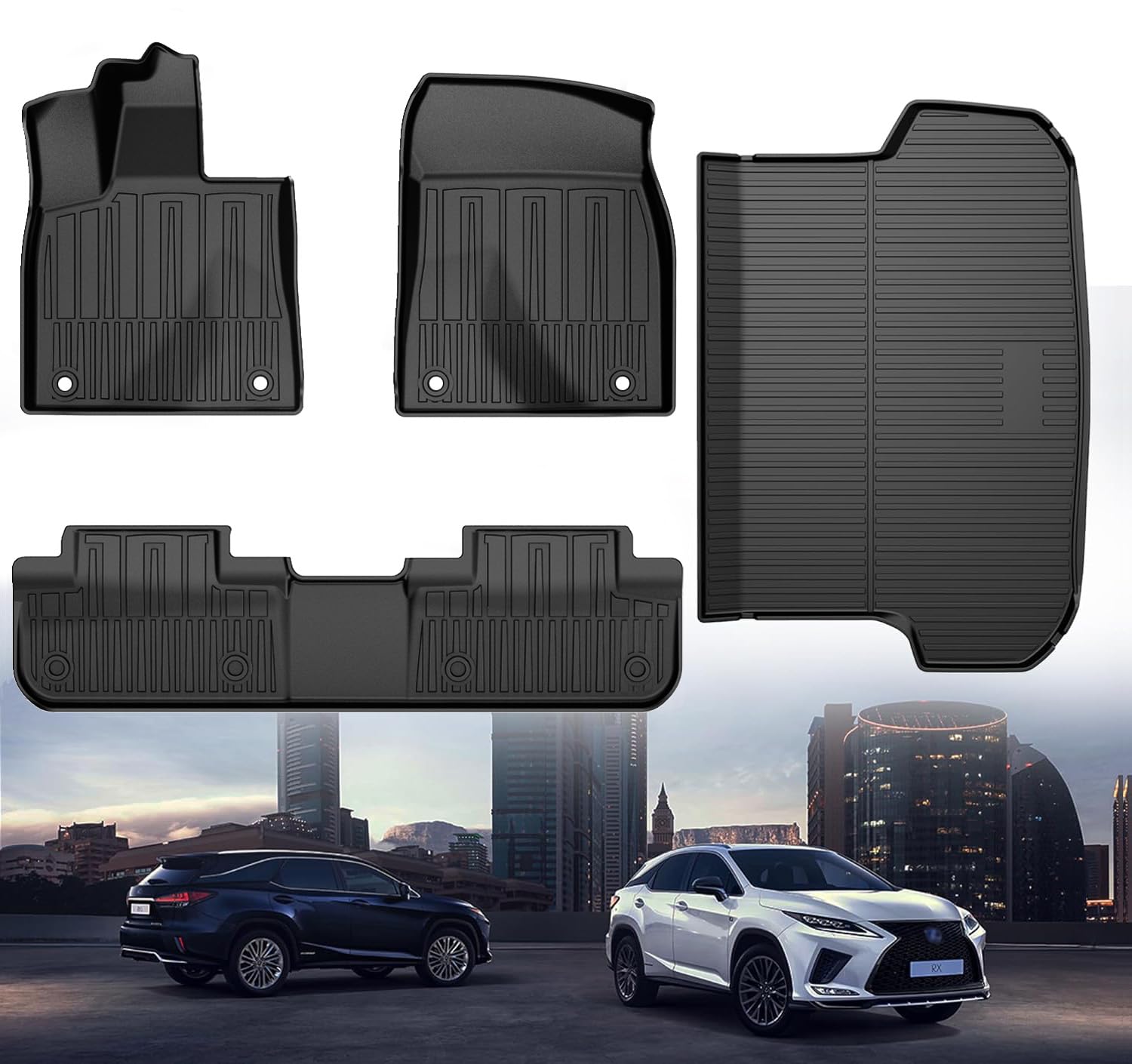 Original 2016-2022 RX Floor Mats and Cargo Liner for Lexus RX/RX350 ...