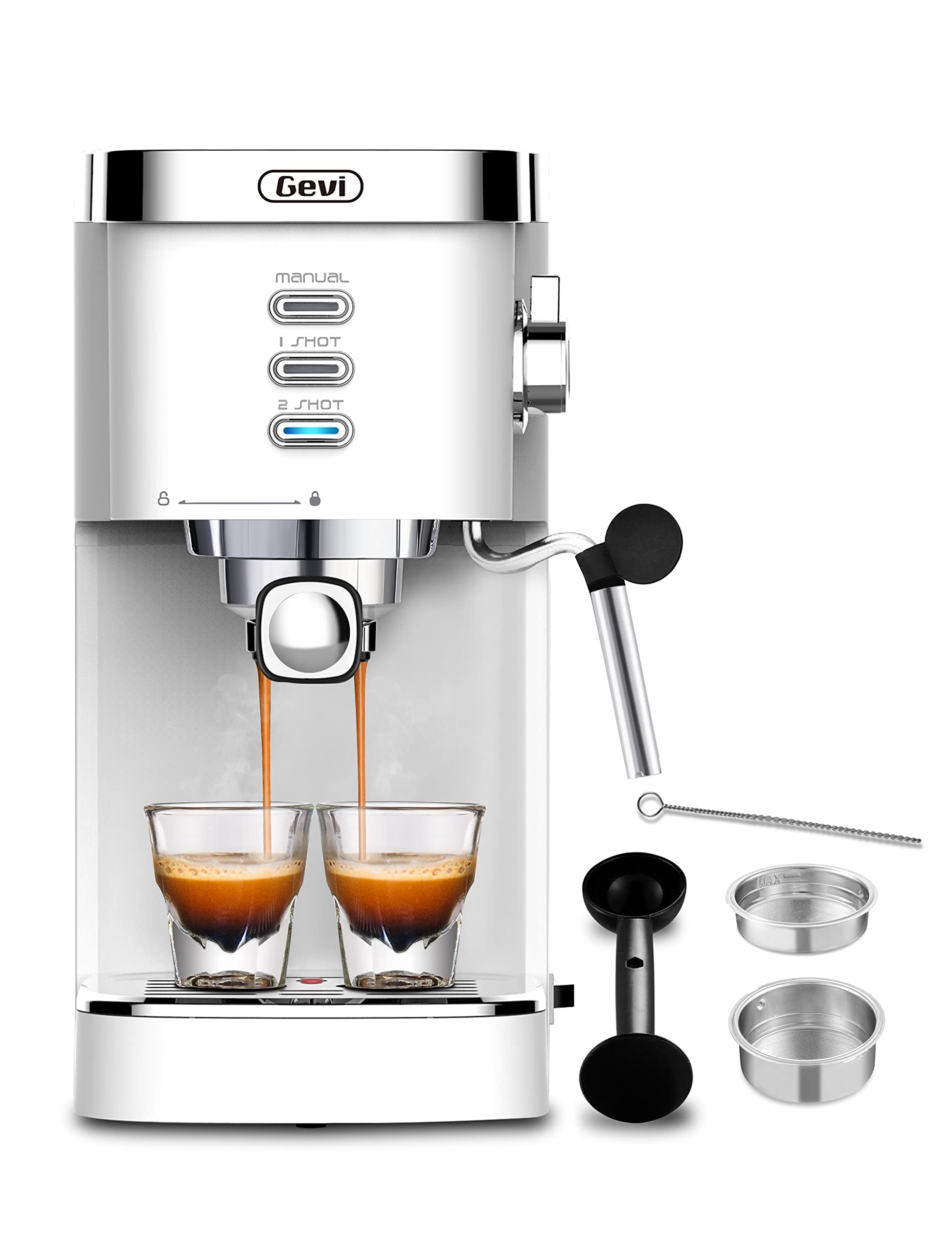 Mua Gevi Espresso Machines 20 Bar Fast Heating Commercial Automatic ...