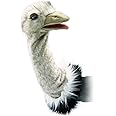 Amazon.com: Folkmanis Ostrich Stage Puppet, Gray, White, Black, 1 ea ...