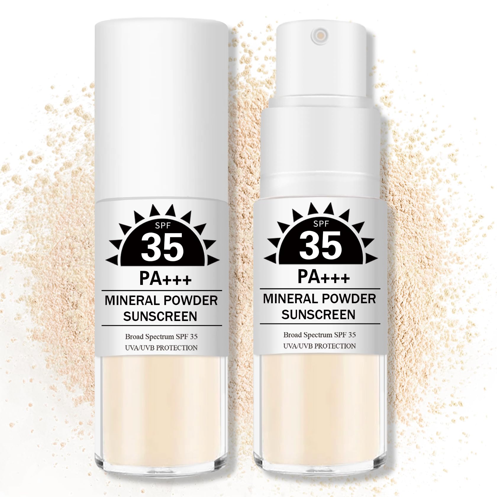 IONSGAKO Mineral Sunscreen Powder for Scalp and Hair SPF 35 PA+++ Scalp ...