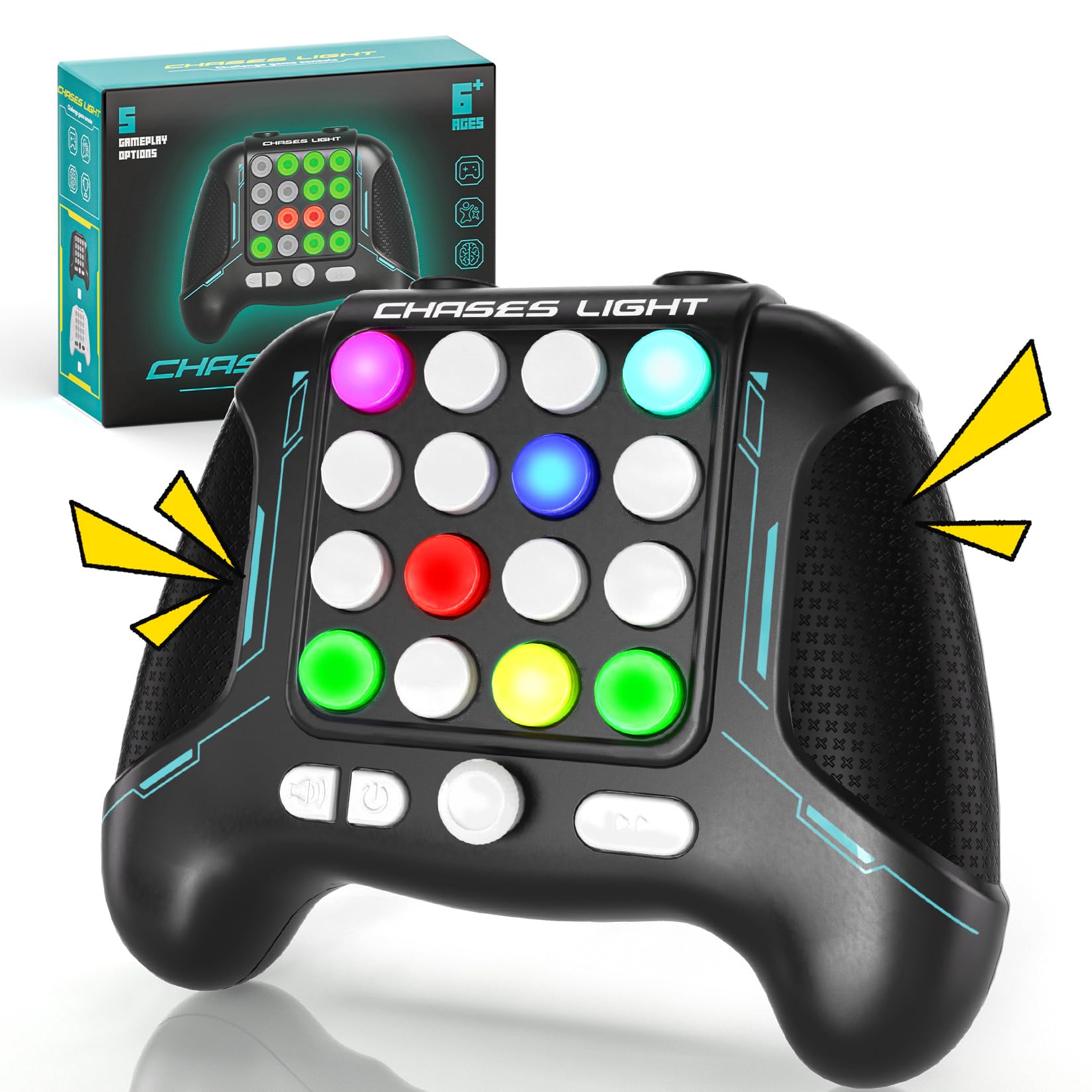 Mua Fast Push Game Pop Fidget Toys Handle，5 Modes In 1 Flashing Handheld Game for Teens Adults ...