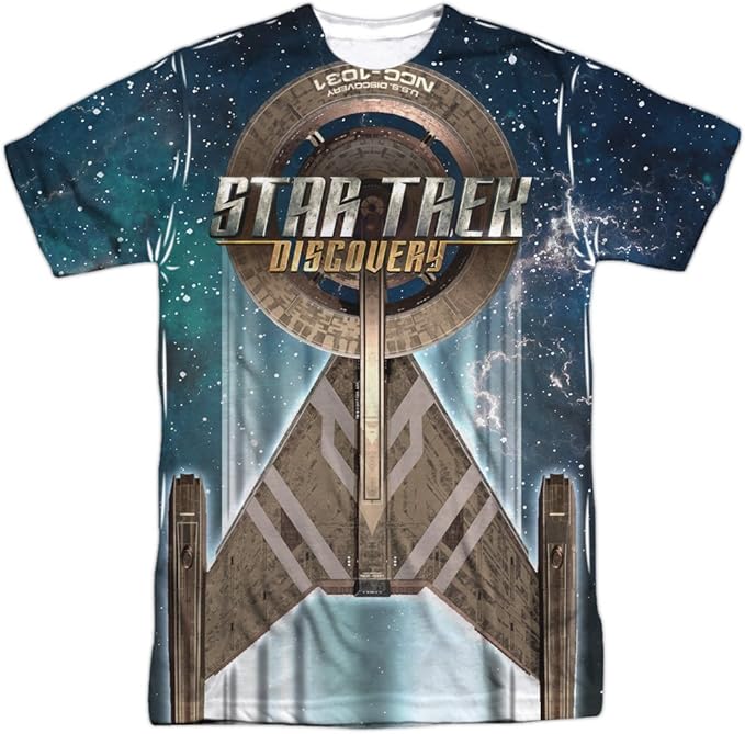 Amazon.com: U.S.S. Discovery -- Star Trek: Discovery Front Print Youth ...