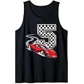 Amazon.com: 5th Birthday Race Car Boys 5 Five racing car flag Kids ...