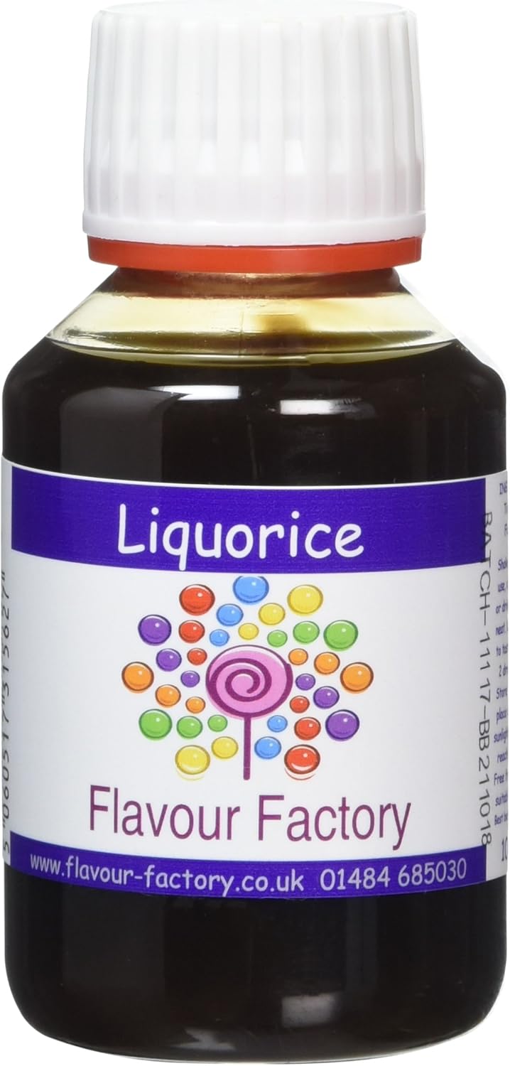 Flavour Factory Intense Food Flavouring, Liquorice, 100 ml: Amazon.co ...
