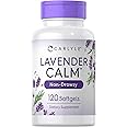 Amazon.com: Carlyle Lavender Pills | 80 mg | 120 Softgel Capsules ...