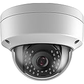 Amazon.com : Real HD 6MP PoE IP Vandal Dome Security Camera Outdoor, 2.8mm Wide Angle, H.265 ...