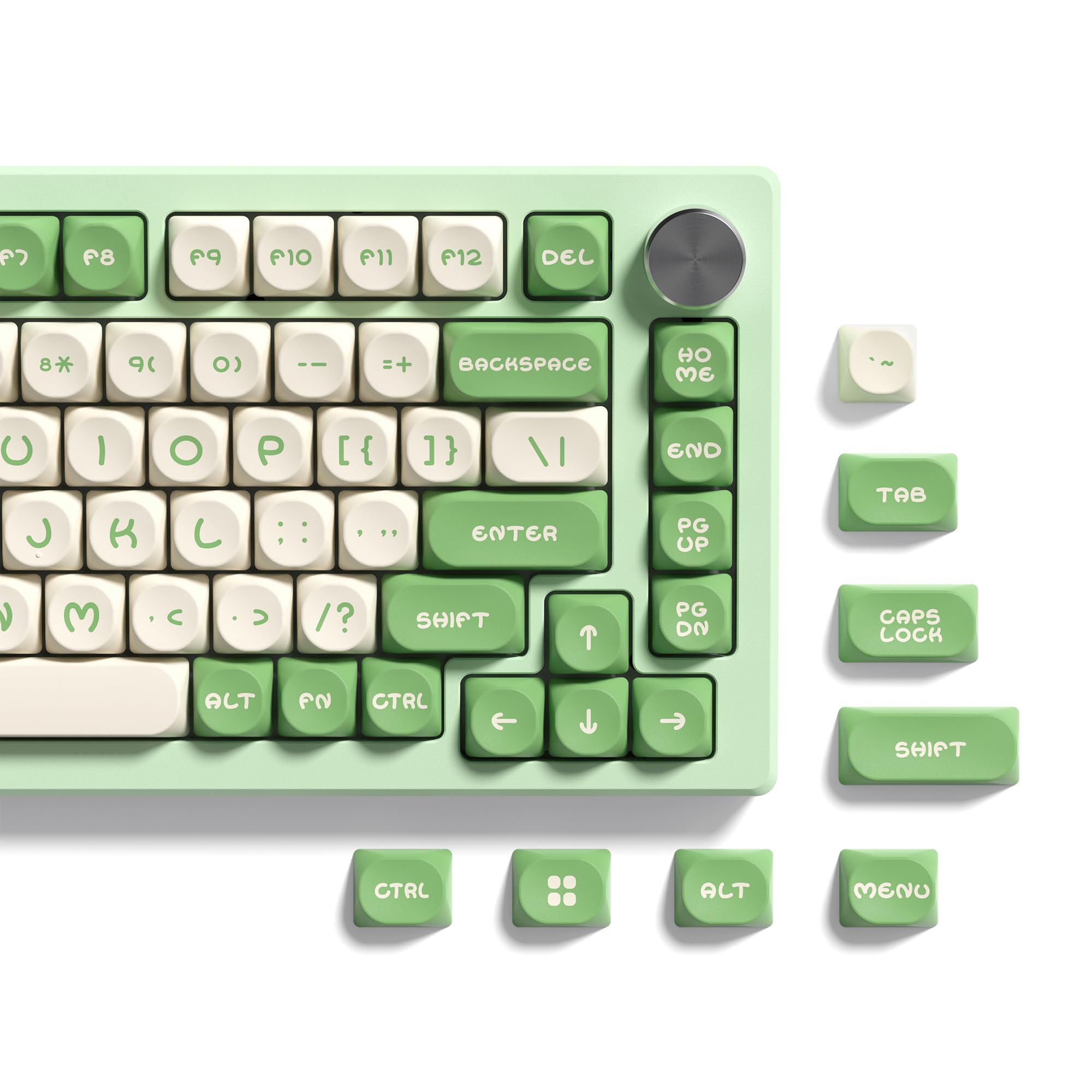 Mua dagaladoo Matcha PBT Keycaps - MOA Keycaps,Green/Beige Keycaps 75 ...