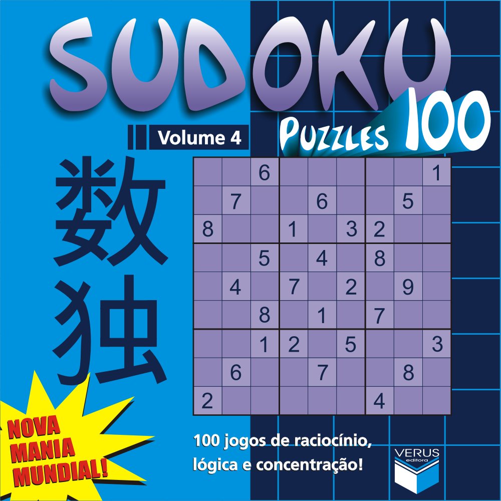 Sudoku Puzzles 100 - Volume 4 PDF Vários Autores