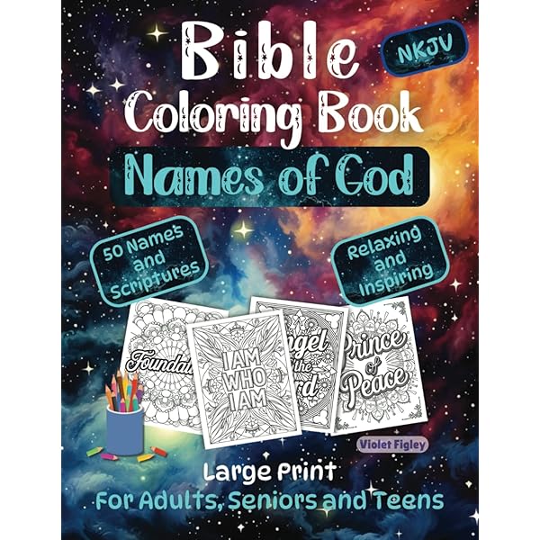 Sunday School Names Of God Coloring Pages