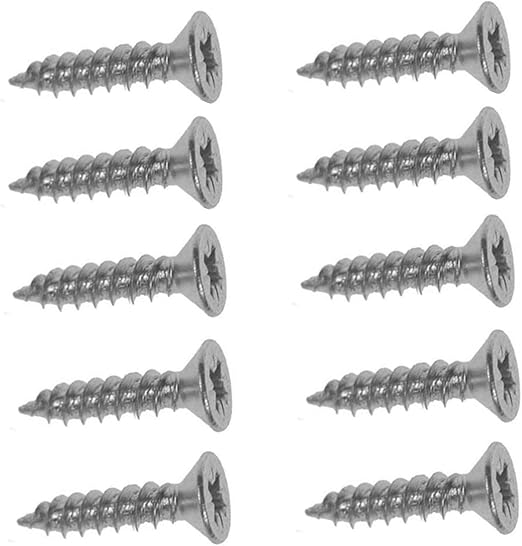 Fixing Screws Pack for h-17mm Grooved Drawer Runners: Amazon.co.uk: DIY ...