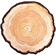 Amazon.com: Veemoon Tree Ring Rug Round Country Style Rug Creative Tree ...