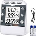 Amazon.com: PAICLOUD Digital Kitchen Cooking Timer,3 Channels Count UP/Down Timer,ON/Off Switch ...