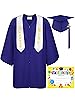 SOMSOC 5 Pack 2025 Matte Preschool Kindergarten Graduation Gown Cap ...