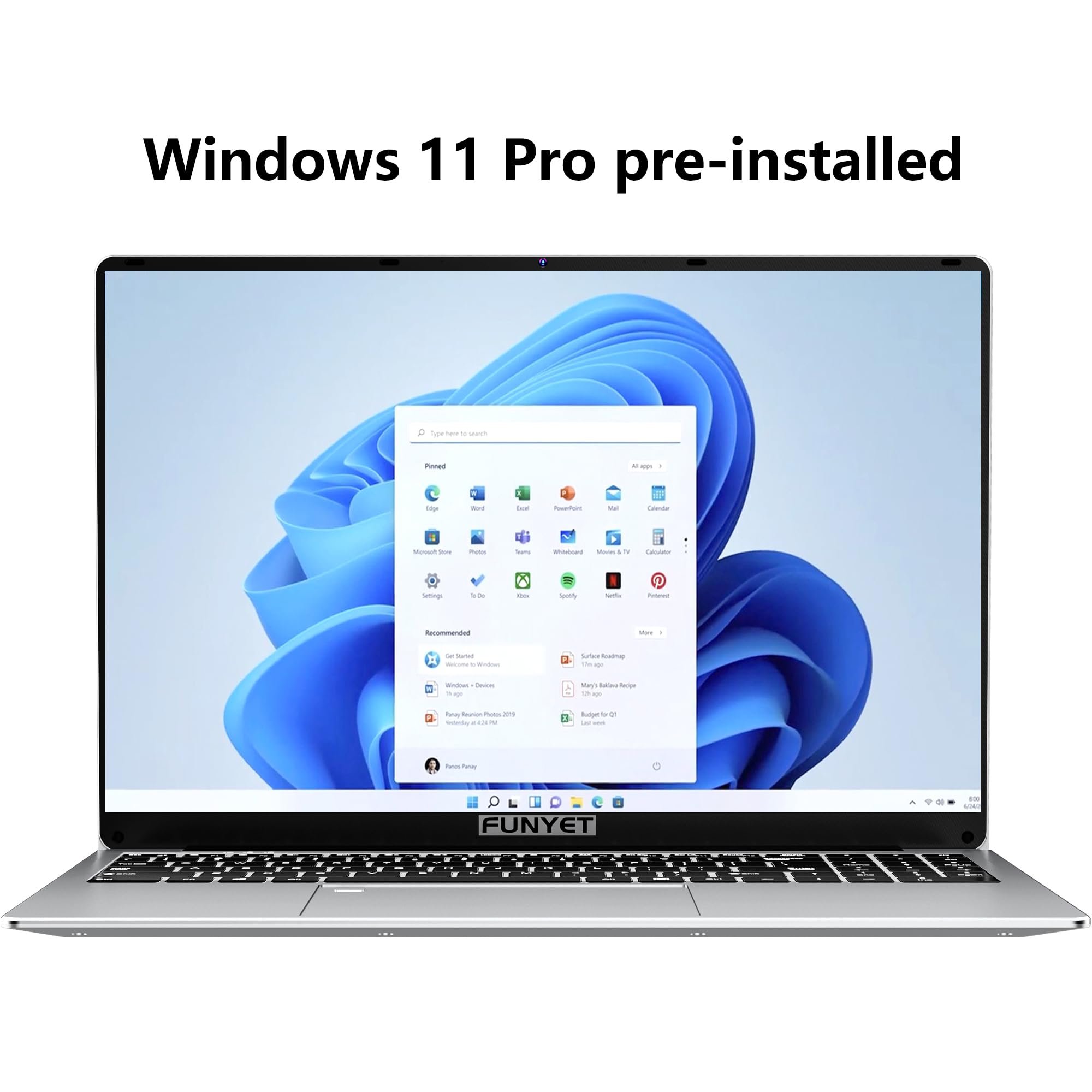 Mua 16 Inch Laptop Computer, Gaming Laptop, 8GB RAM 256GB SSD, Intel ...